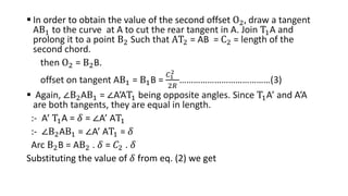 survey of horizontal curve | PPTX