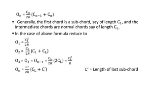 survey of horizontal curve | PPTX