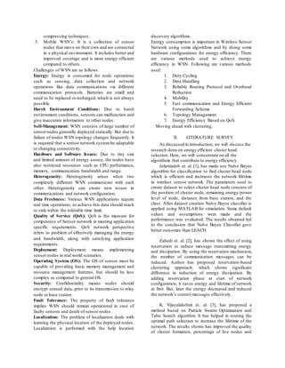 Efficient Cluster Head Selection in Wireless Sensor Networks. | DOCX ...