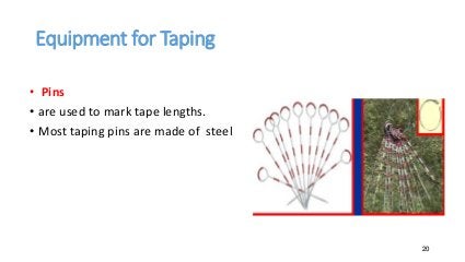 Basic Principles, Distance Measurement and Chain Surveying, Distance ...