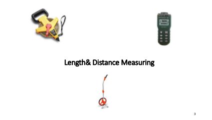 Basic Principles, Distance Measurement and Chain Surveying, Distance ...