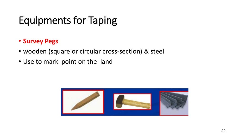 Basic Principles, Distance Measurement and Chain Surveying, Distance ...