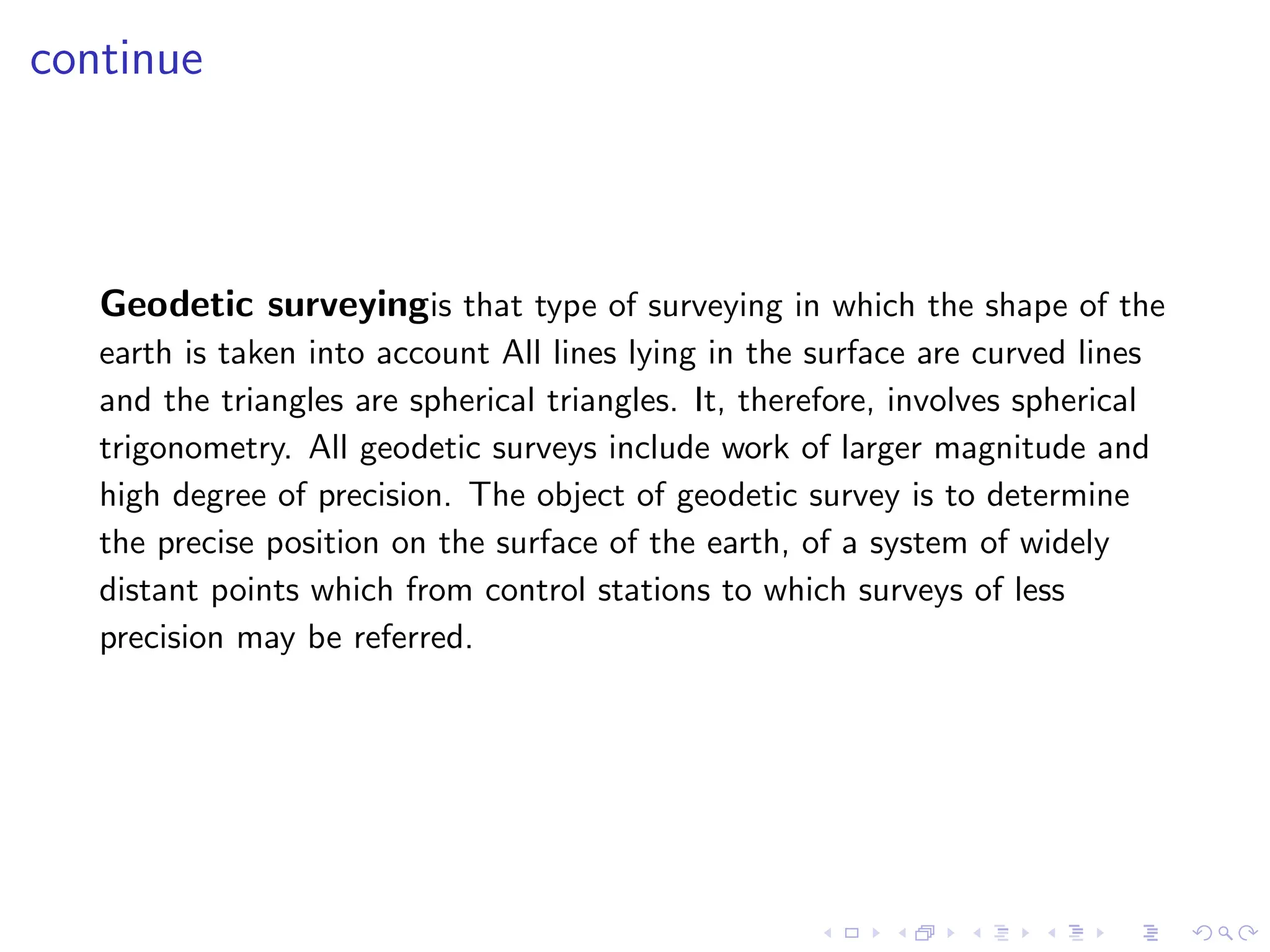 Basic term and Equipment required for Survey | PDF