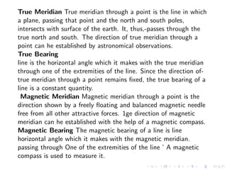 Basic term and Equipment required for Survey | PDF | Geography | Science