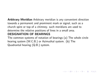 Basic term and Equipment required for Survey | PDF | Geography | Science