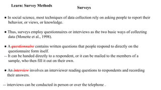Quantitative and Qualitative data Collection Method | PPT