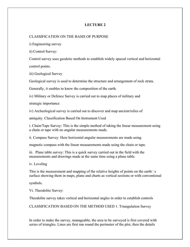 Survey lecture-notes | PDF