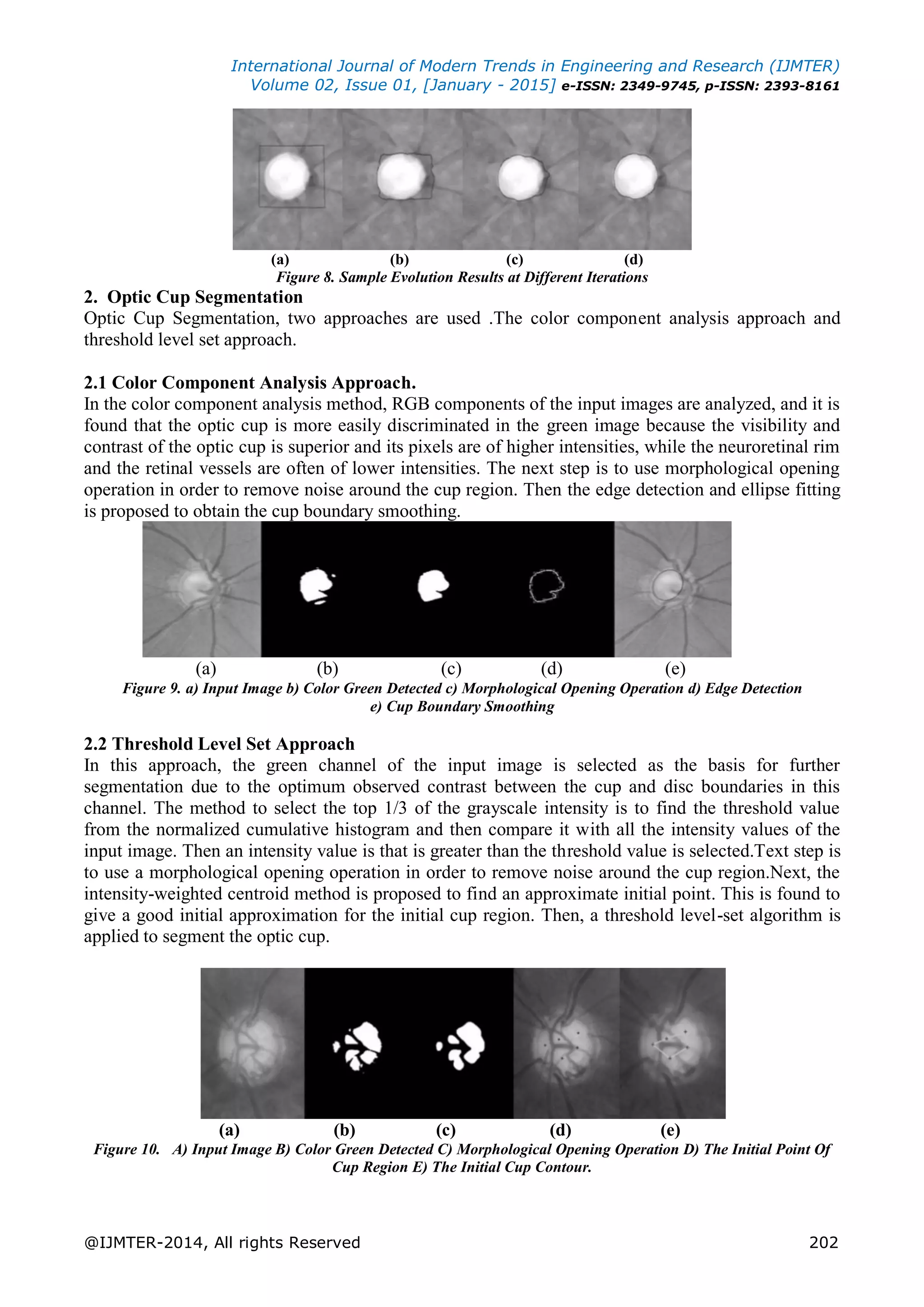 SURVEY OF GLAUCOMA DETECTION METHODS | PDF