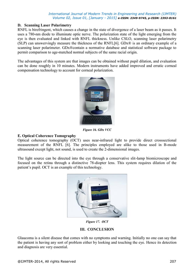 SURVEY OF GLAUCOMA DETECTION METHODS | PDF