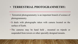 PHOTOGRAMETRY SURVEY | PPTX