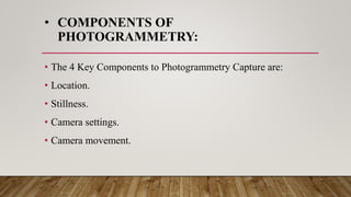 PHOTOGRAMETRY SURVEY | PPTX