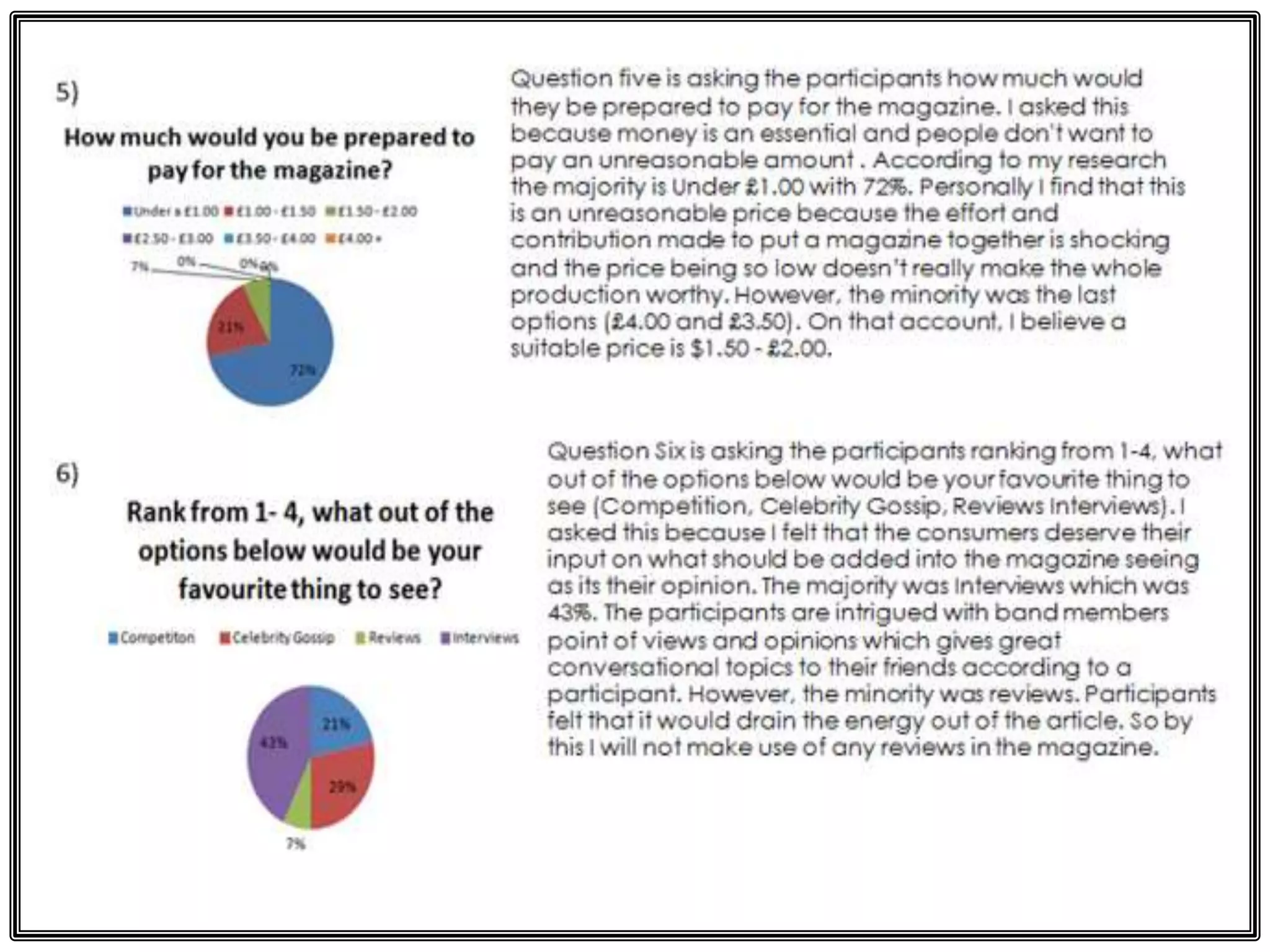 Survey Analysis | PPTX