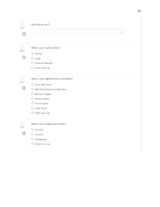 Survey analysis for starbucks drinkers | PDF