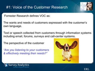 Voice of the Customer (VOC) Research | PPT