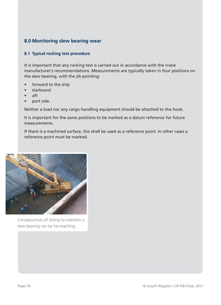 Survey and examination of ships' lifting appliances | PDF
