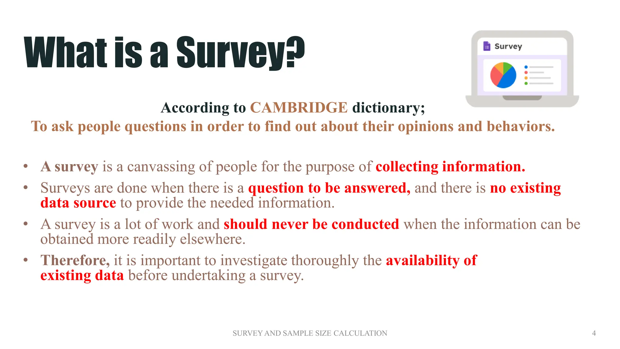 Survey and Sample Size Calculation in Epidemiological Studies.pptx