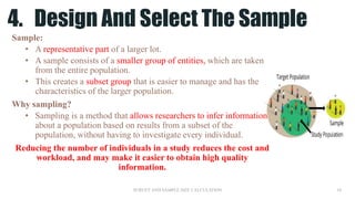 Survey and Sample Size Calculation in Epidemiological Studies.pptx