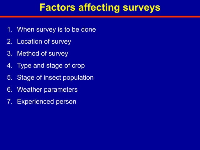 Survey and sampling and forcasting | PPT | Beekeeping | Hobbies & Interests