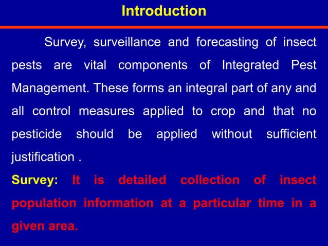 Survey and sampling and forcasting | PPT | Beekeeping | Hobbies & Interests