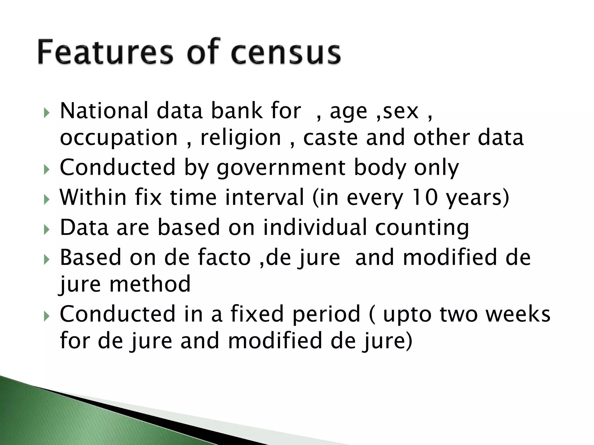 CENSUS | PPTX