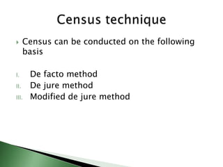 CENSUS | PPTX