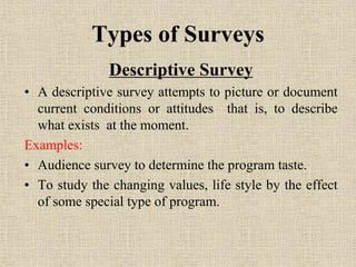 Survey in Business Research | PPTX