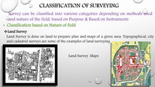 Introduction of Surveying | PPTX