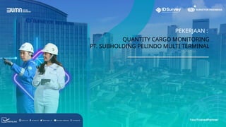 Powerpoint Metode Survey dan Monitoring Cargo | PPTX