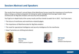 State of the Mainframe for 2017 (EMEA) | PPT