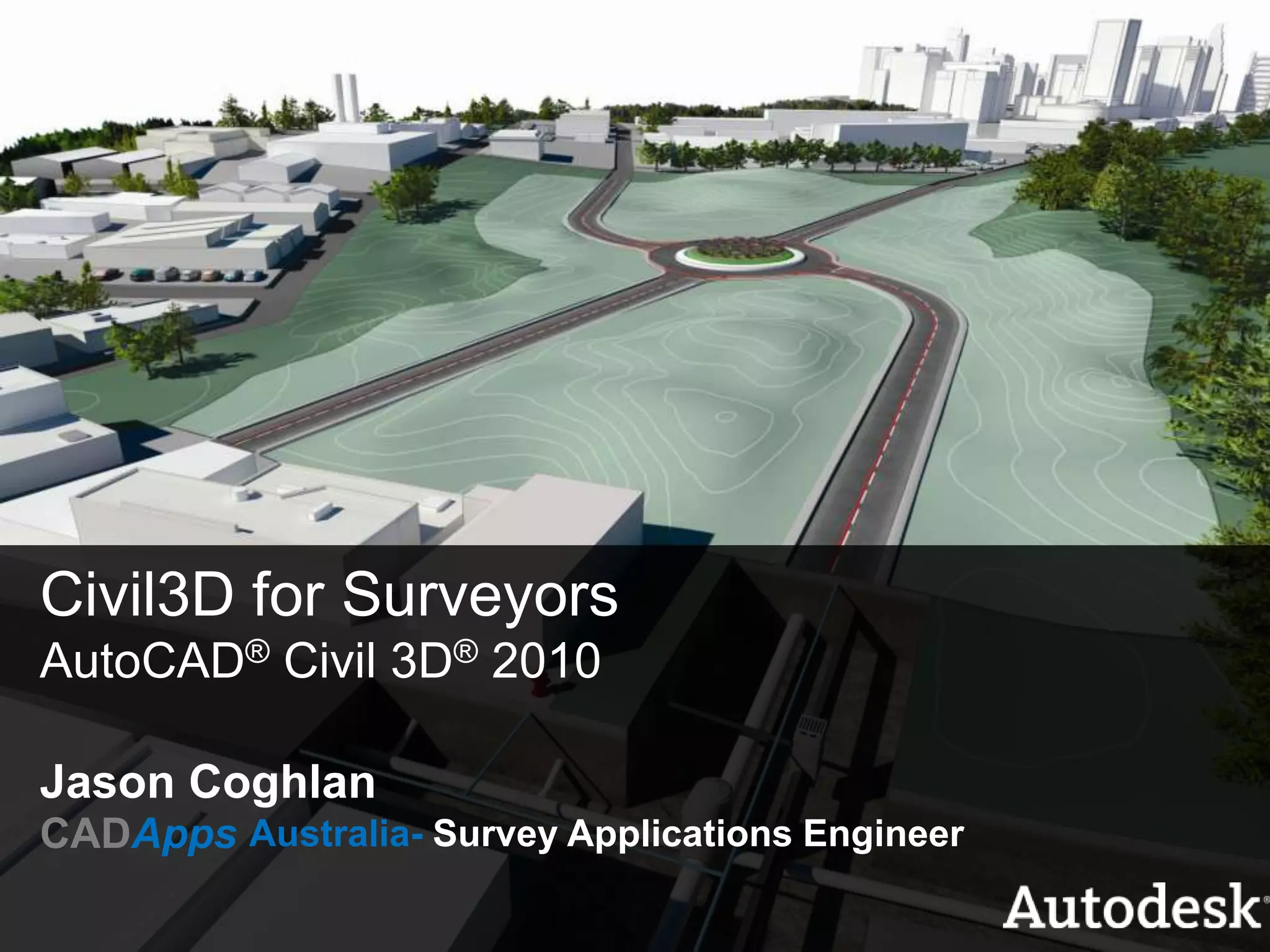 Autocad Civil3d for Surveyors (Stringer) | PPTX
