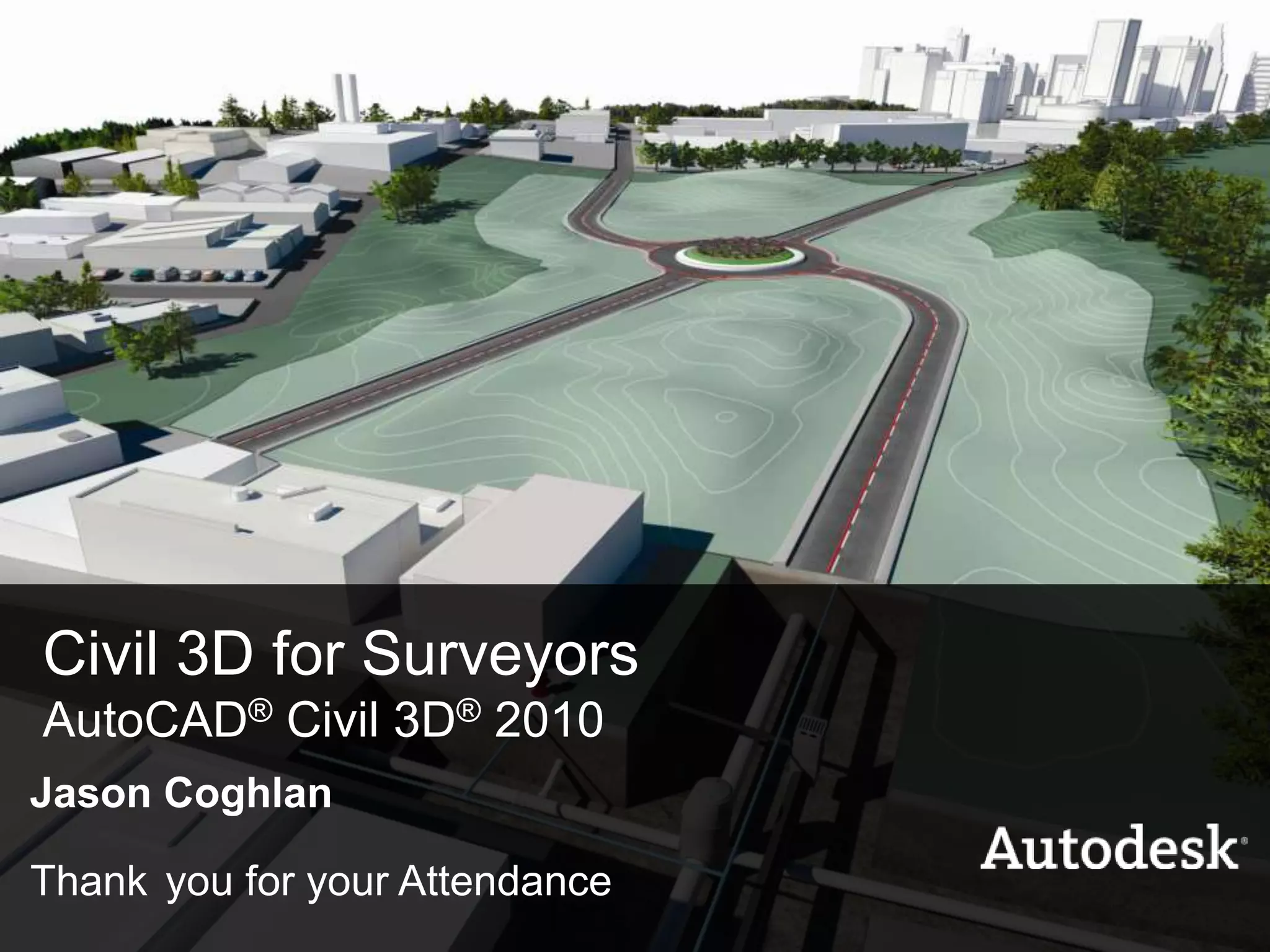 Autocad Civil3d for Surveyors (Stringer) | PPTX