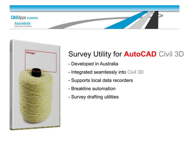 Autocad Civil3d for Surveyors (Stringer) | PPTX | 3-D Graphics ...