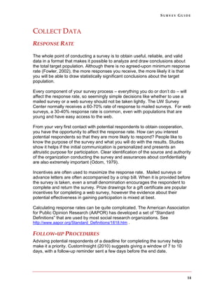 Survey design guide | PDF