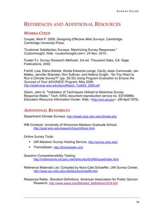 Survey design guide | PDF