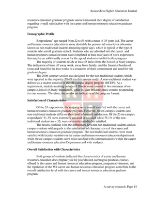 survey design sample article.pdf | Postgraduate Education | College ...