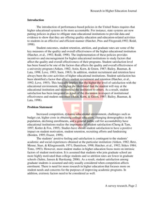 survey design sample article.pdf | Postgraduate Education | College ...