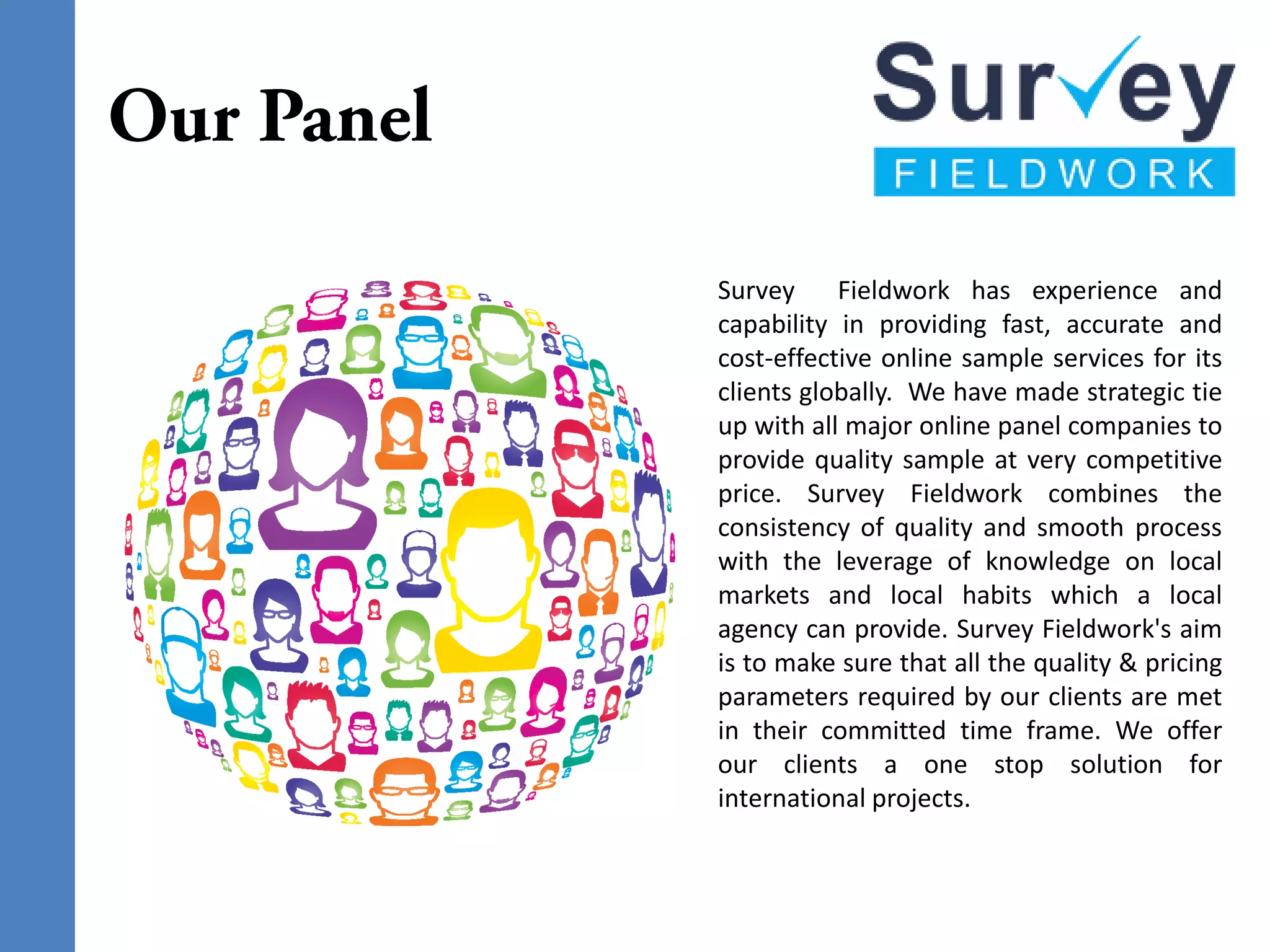 Survey fieldwork profile presentation | PDF