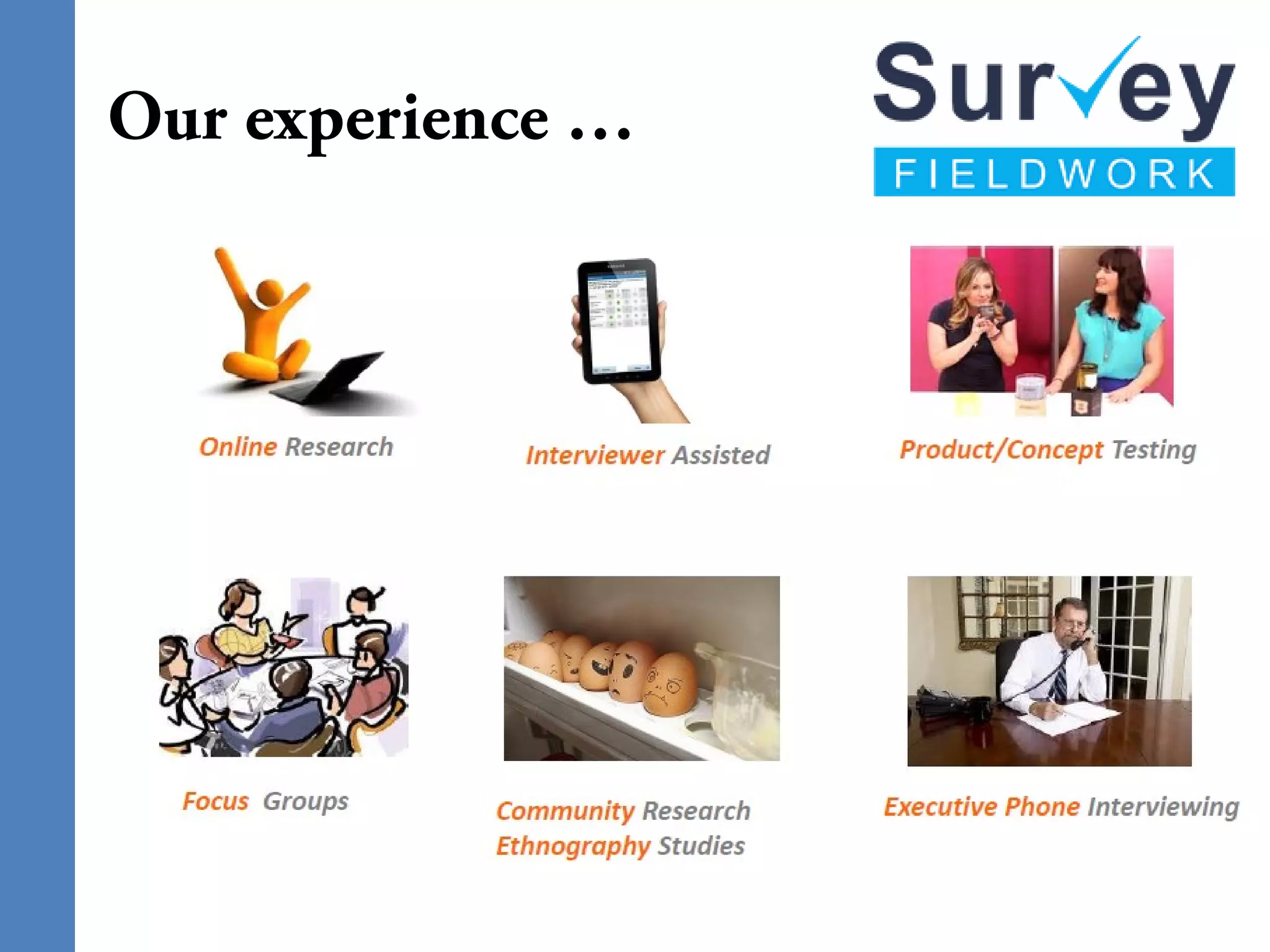 Survey fieldwork profile presentation | PDF