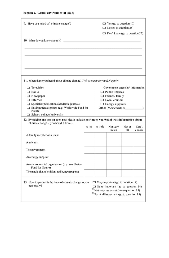 Survey for earth life and science performance task | PDF