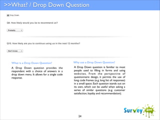Surveygoo question types guide | PDF