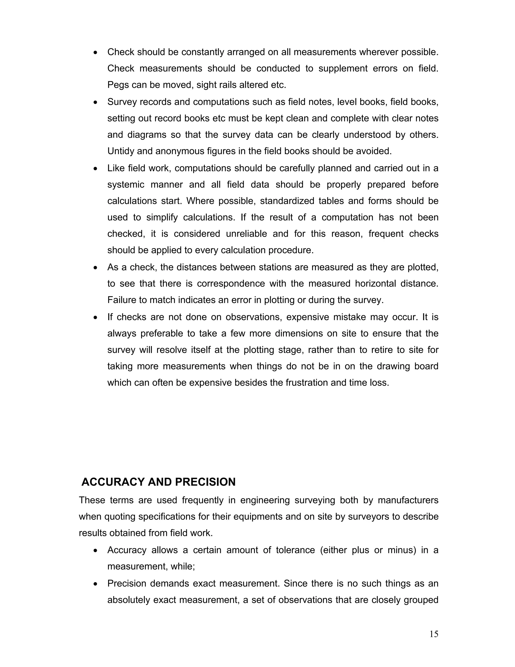 principle of survey | PDF