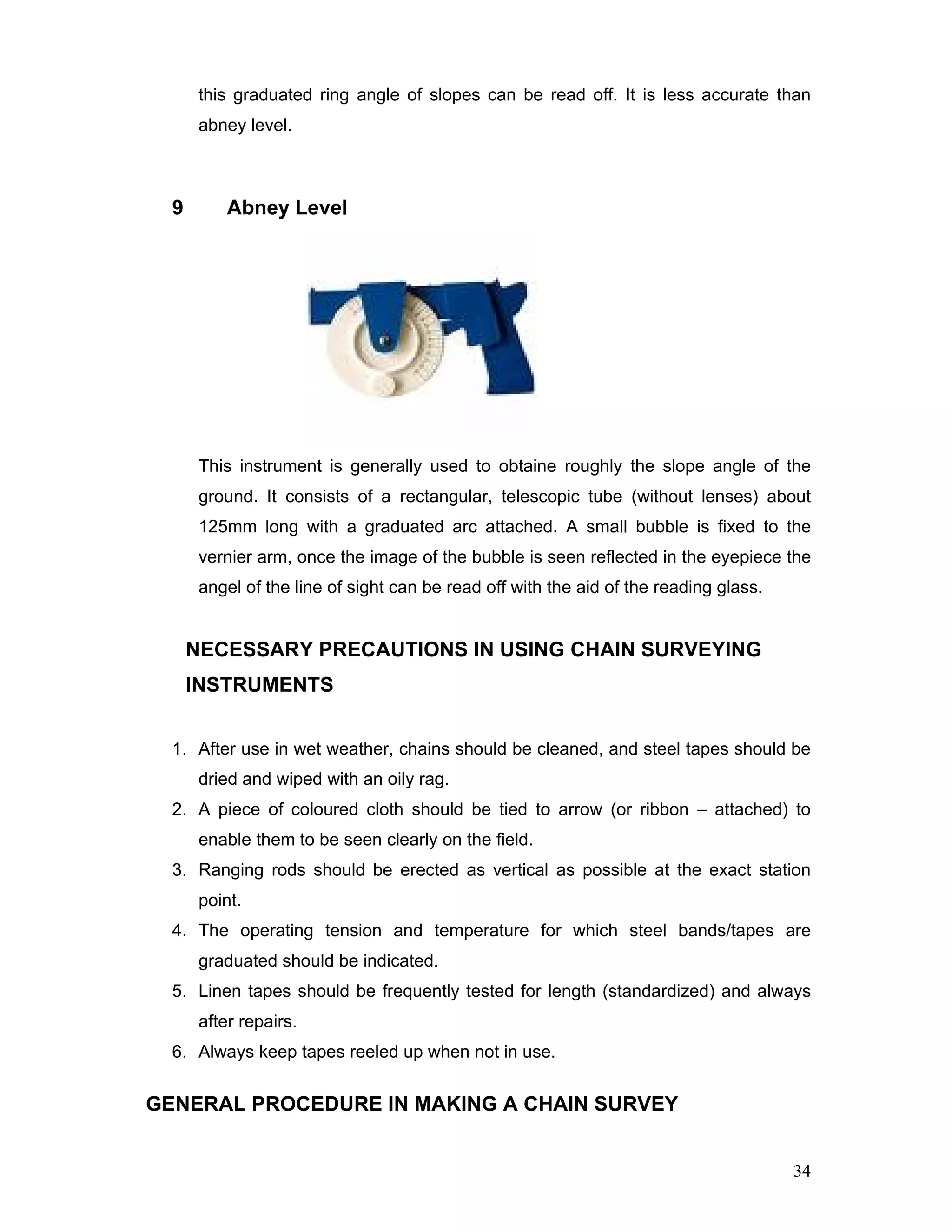 principle of survey | PDF