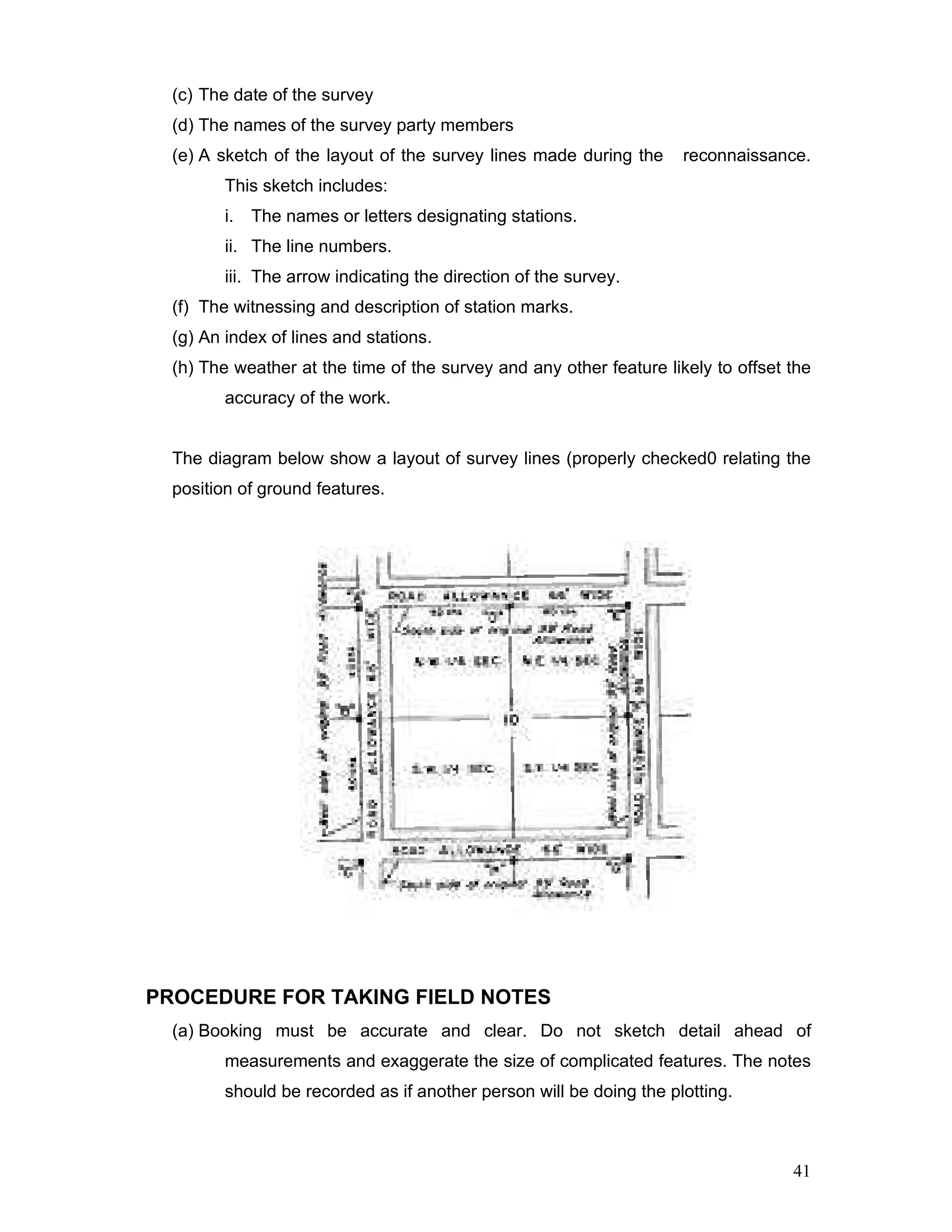 principle of survey | PDF