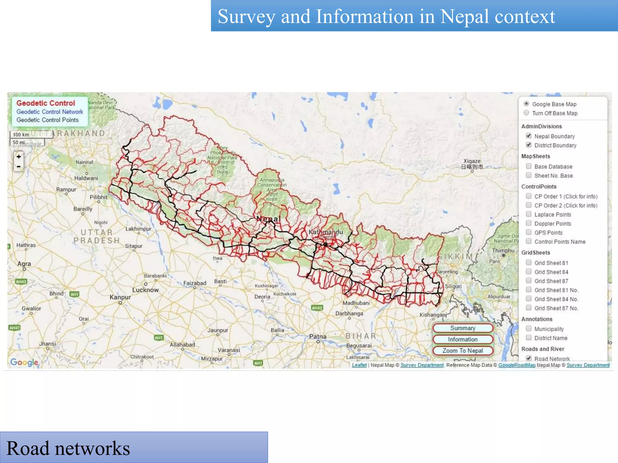 Survey & information in nepal and land pooling practices | PPTX