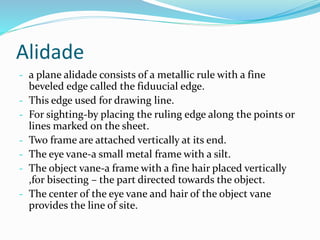 Plane Table Surveying PPt | PPTX