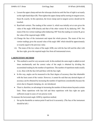 Surveying 1 lab-manual_syb_tech | PDF