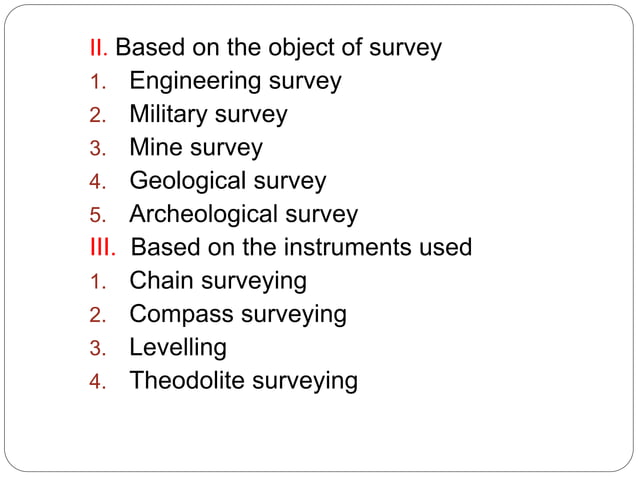 Surveying | PPT