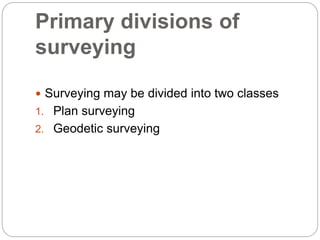 Surveying | PPTX
