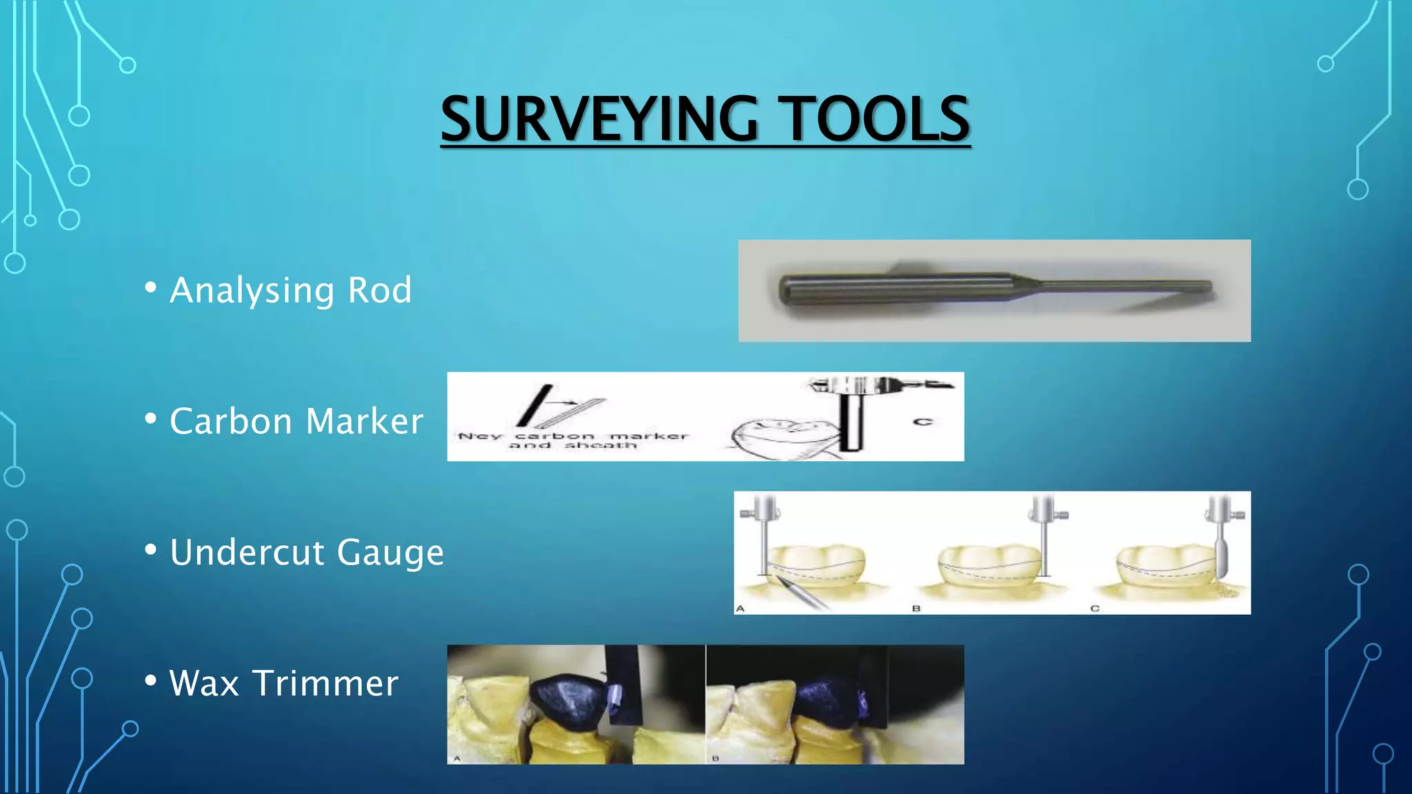 Surveying in Removable Prosthodontics | PPTX
