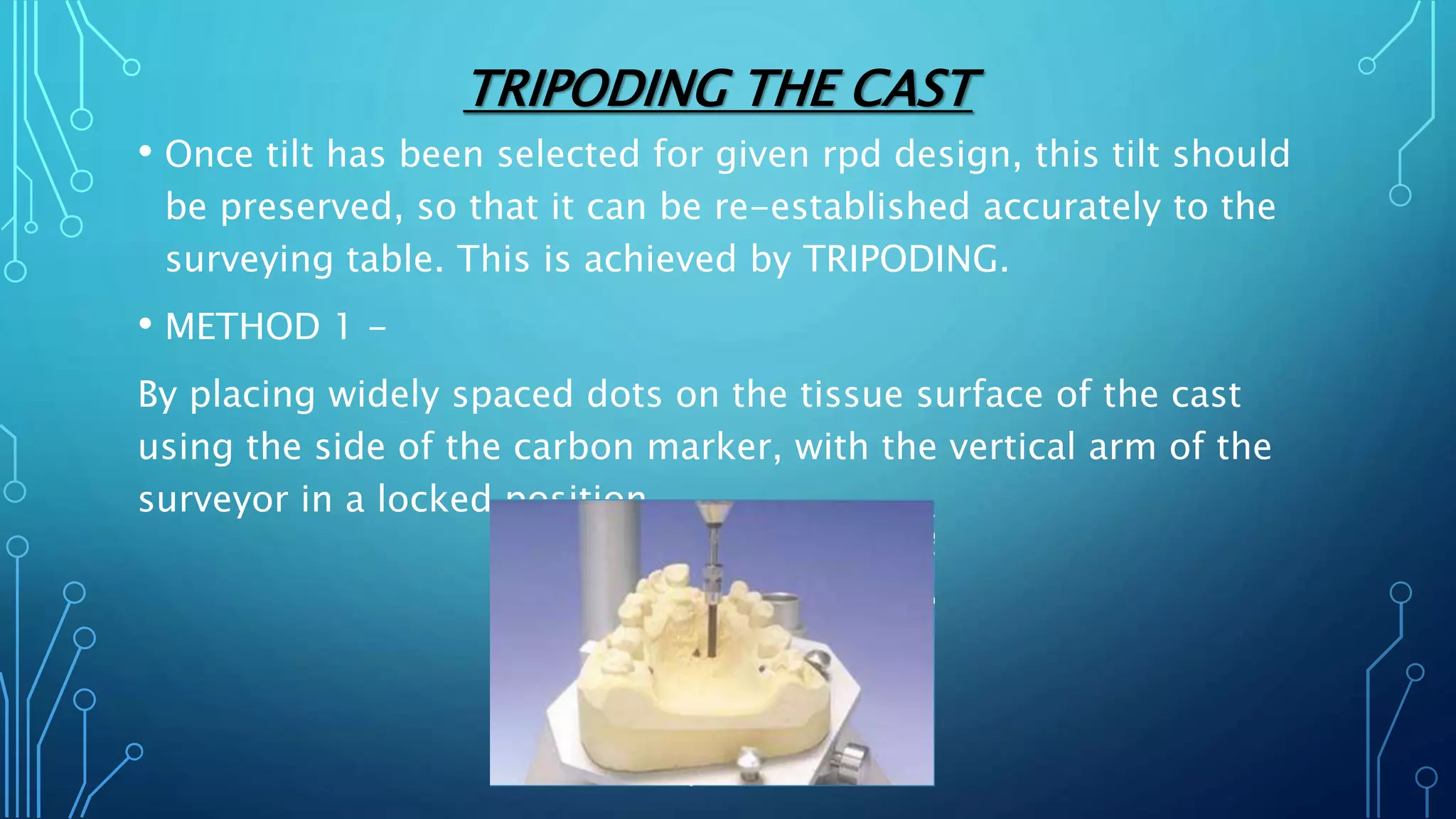 Surveying in Removable Prosthodontics | PPTX
